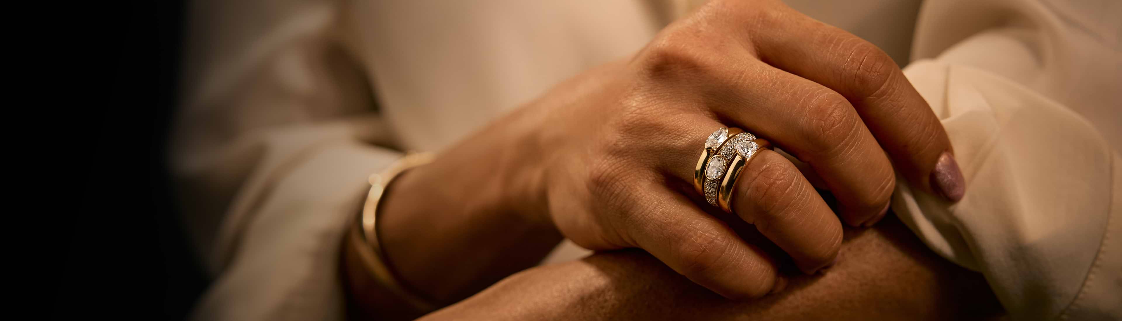 Eternal Commitment with Lab Grown Diamond Promise Rings - Grown Brilliance
