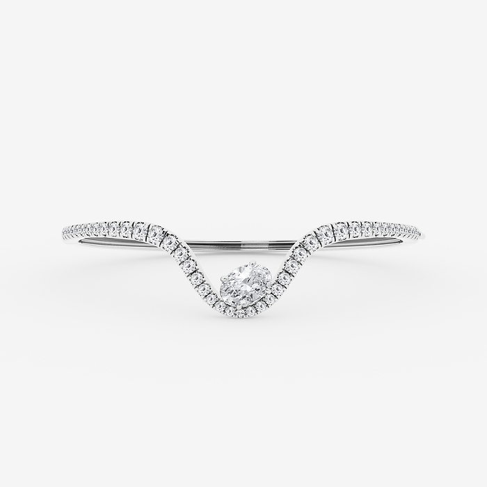 Curve Jewelry Collection | Elegant Curved Rings & Bands | Grown Brilliance