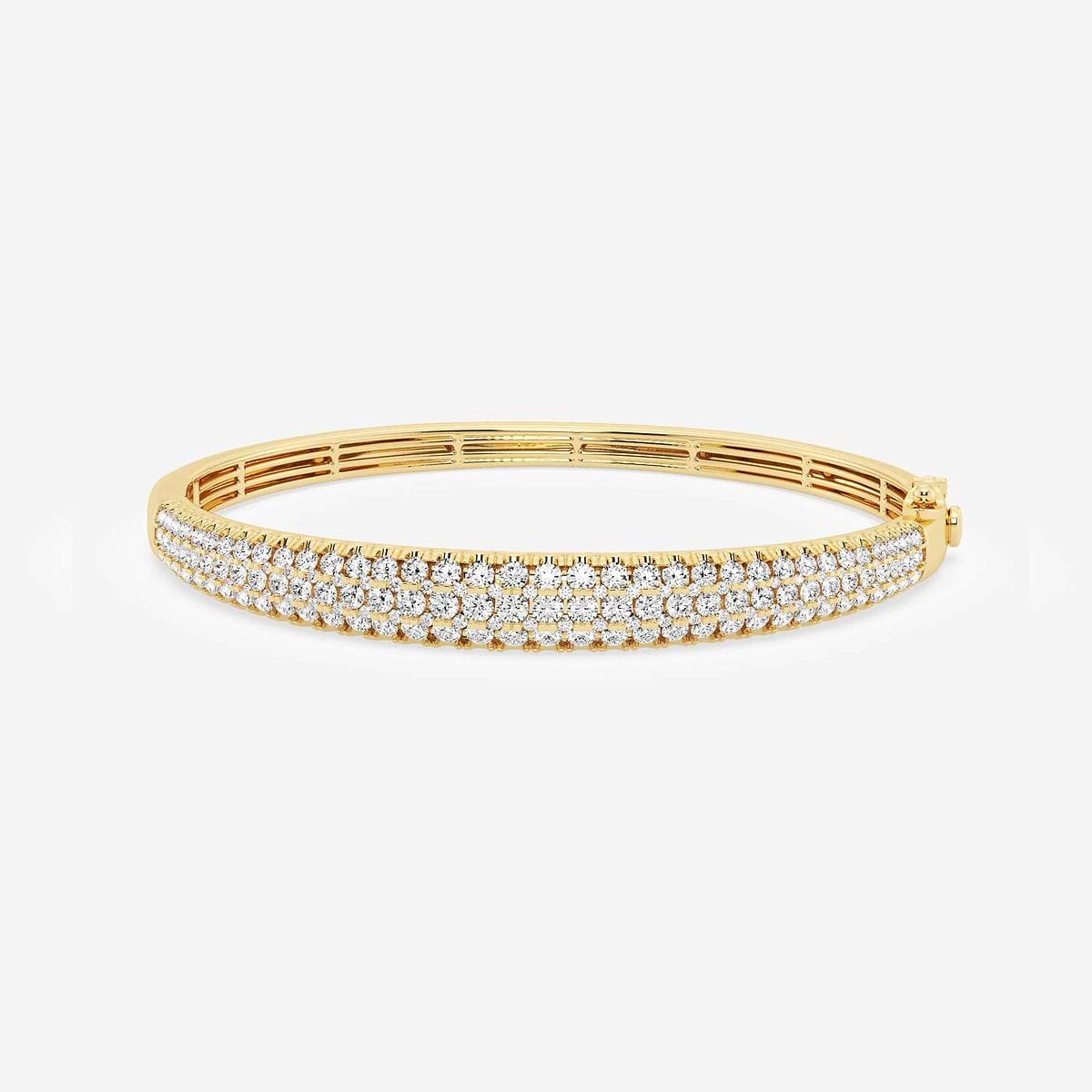 Diamond bangle bracelet yellow gold store