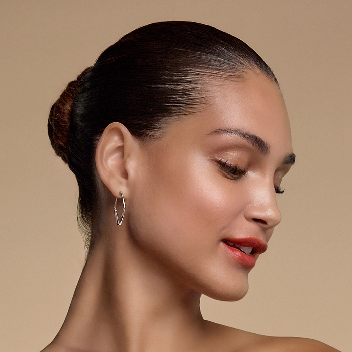 Plain Square Hoop Earrings - Grownbrilliance