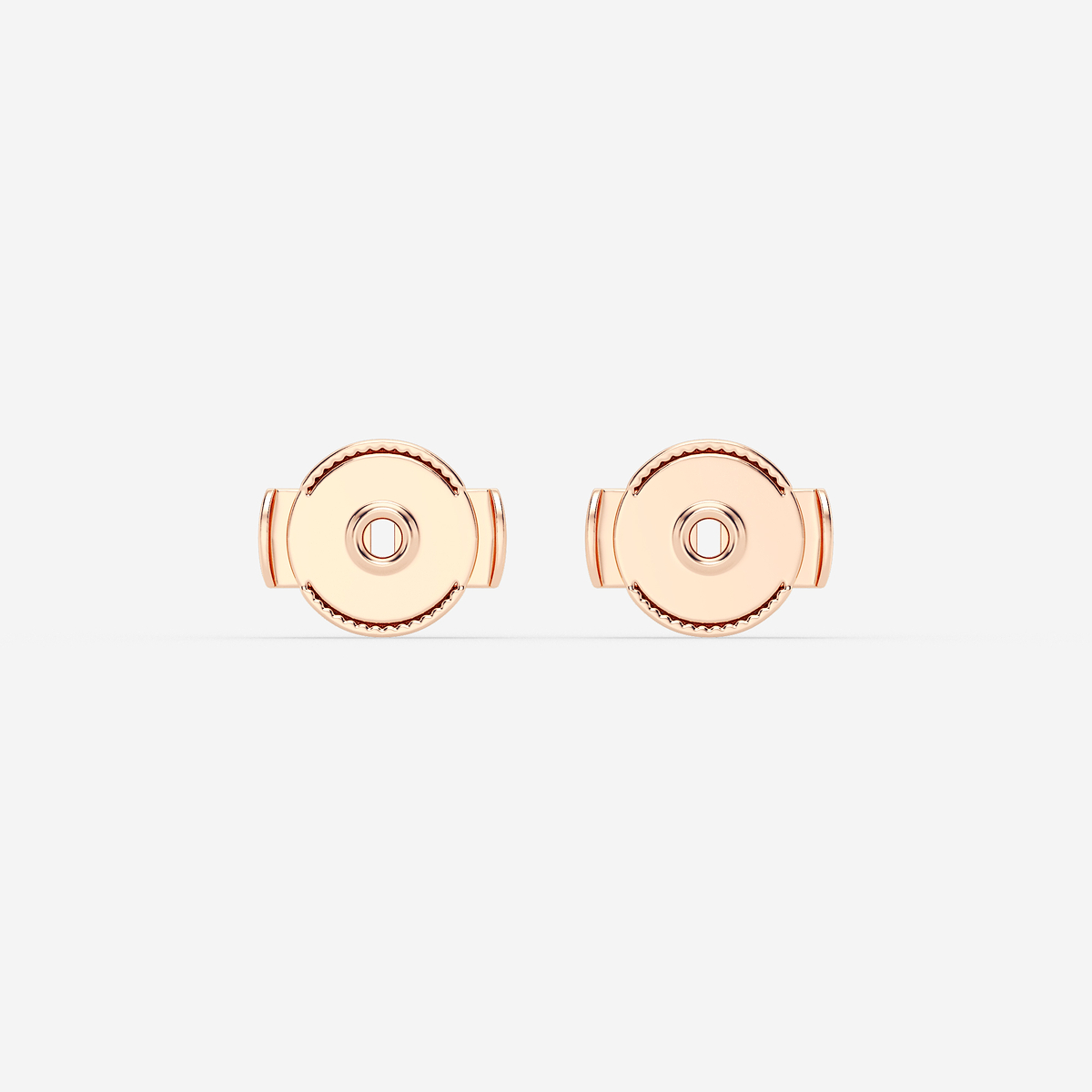 Medium Replacement Guardian Earring Backs 14K Rose Gold