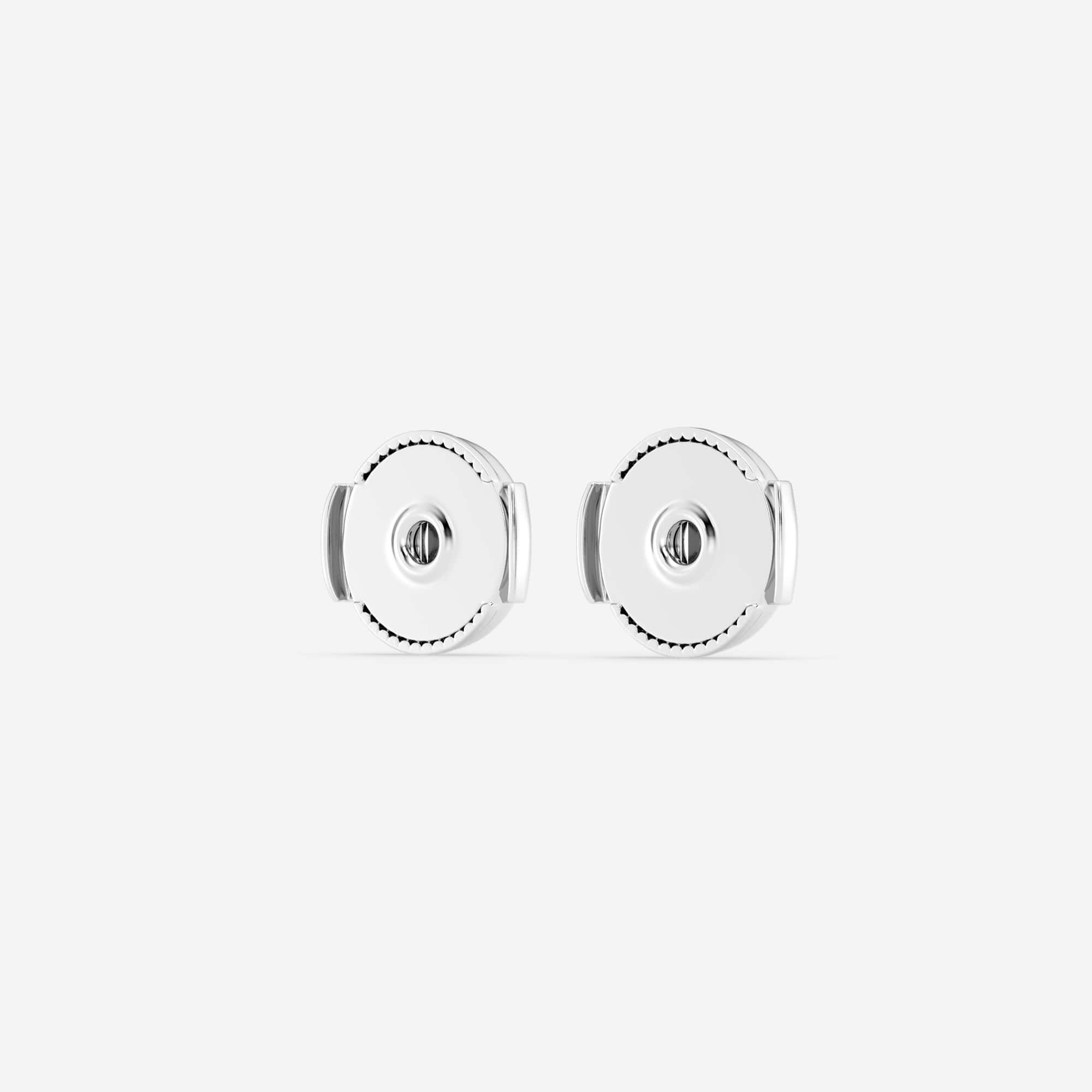 Large Replacement Guardian Earring Backs Platinum