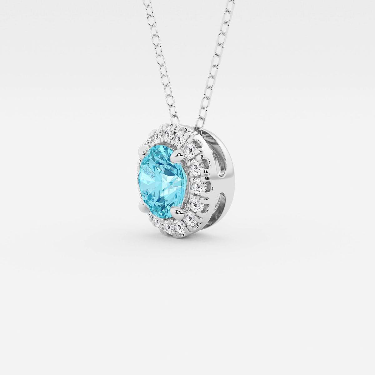 Lab created blue topaz store