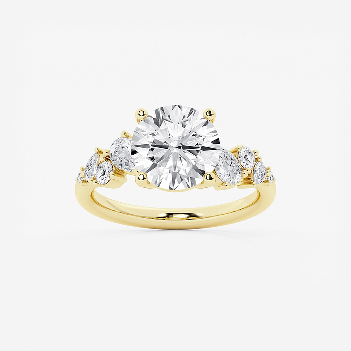 Lab Grown Diamond Botanical Rings | Grown Brilliance