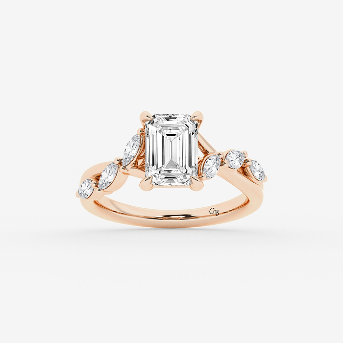 Lab Grown Diamond Botanical Rings | Grown Brilliance
