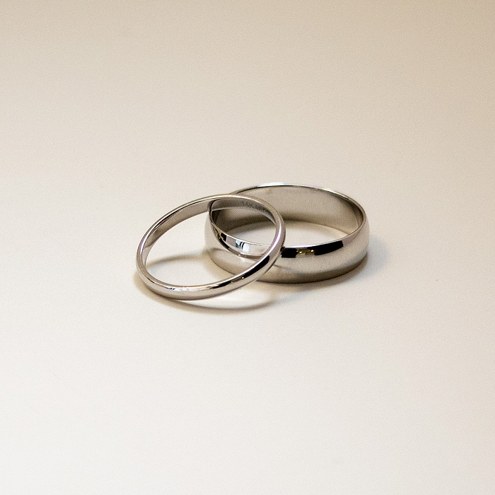 4mm High Polished Classic Wedding Band - Grownbrilliance